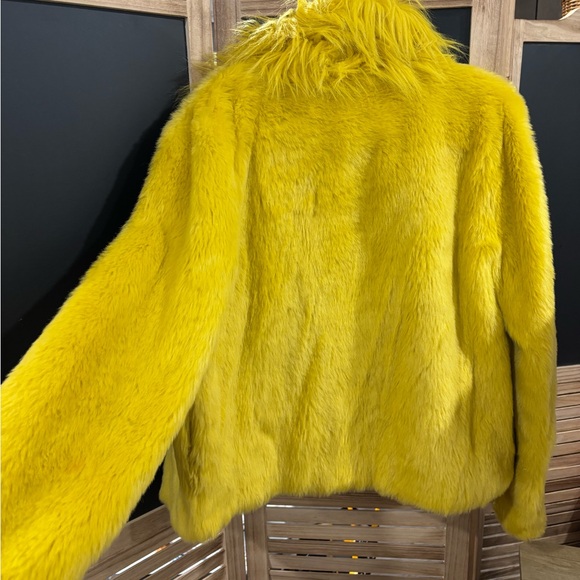 Guess | Jackets & Coats | Guess Vibrant Yellow Teddy Jacket | Poshmark